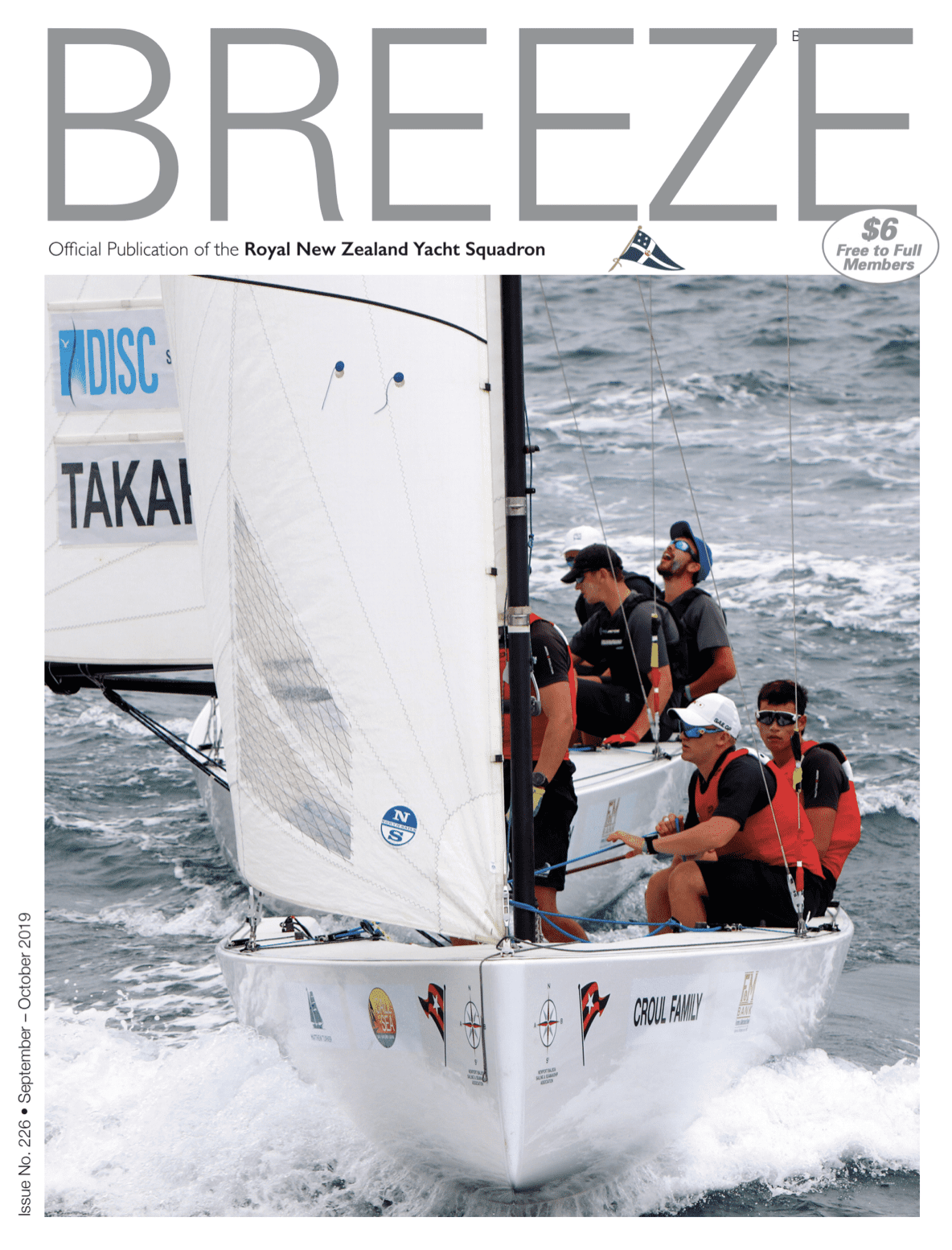 Breeze Magazine – Royal New Zealand Yacht Squadron