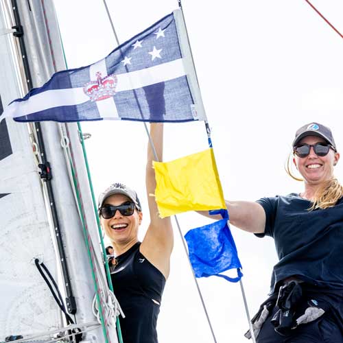 RNZYS Burgee – Royal New Zealand Yacht Squadron